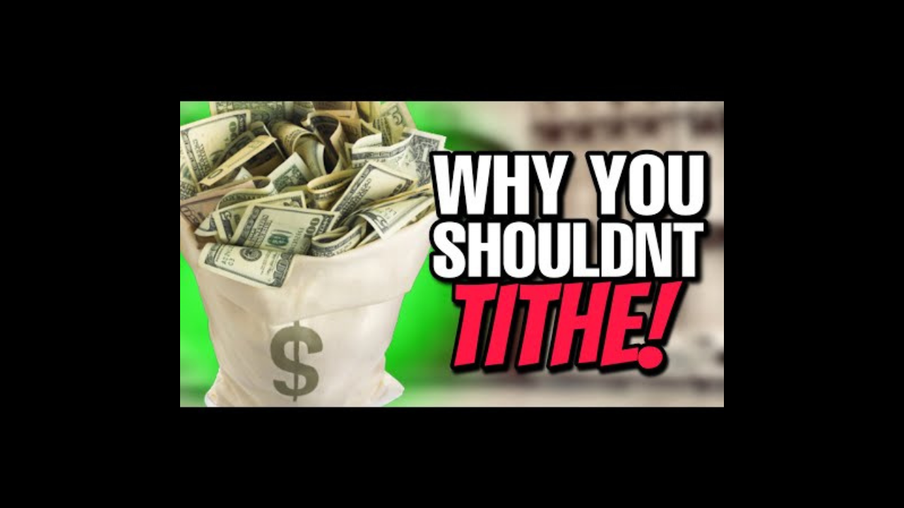 Why You Should STOP Tithing and Start Giving Generously – Normalize Deliverance